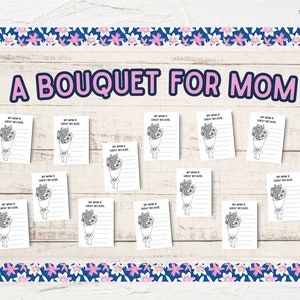 Mother's Day Bulletin Board Kit | Classroom Board Idea Bulletin Board ...