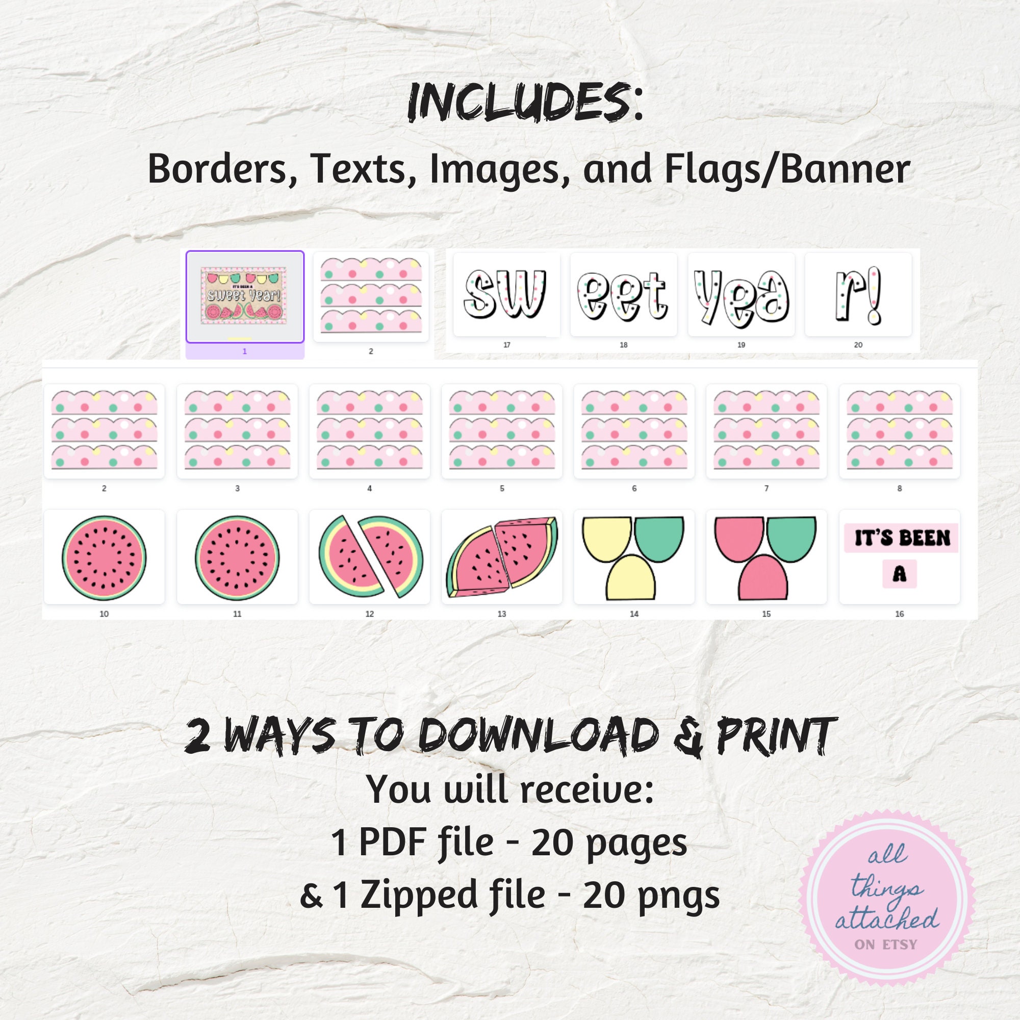 End of the Year Bulletin Board Kit | Printable May Bulletin Board ...