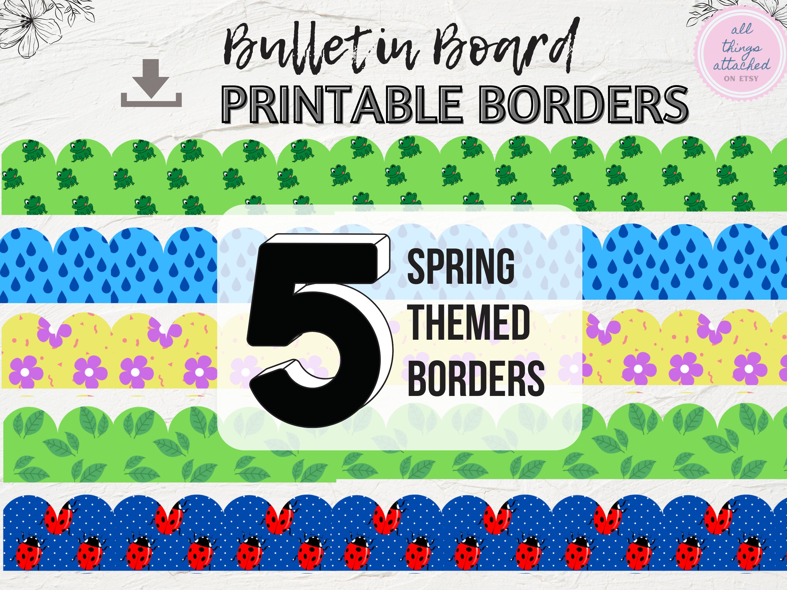 Borderline Design For Bulletin Board