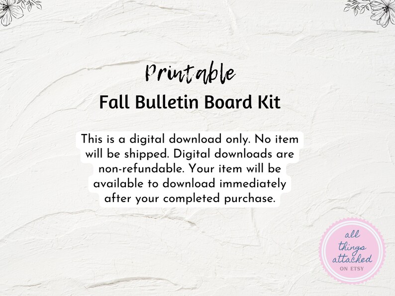 Fall Bulletin Board | Printable Pumpkin Themed Board Set | Autumn ...