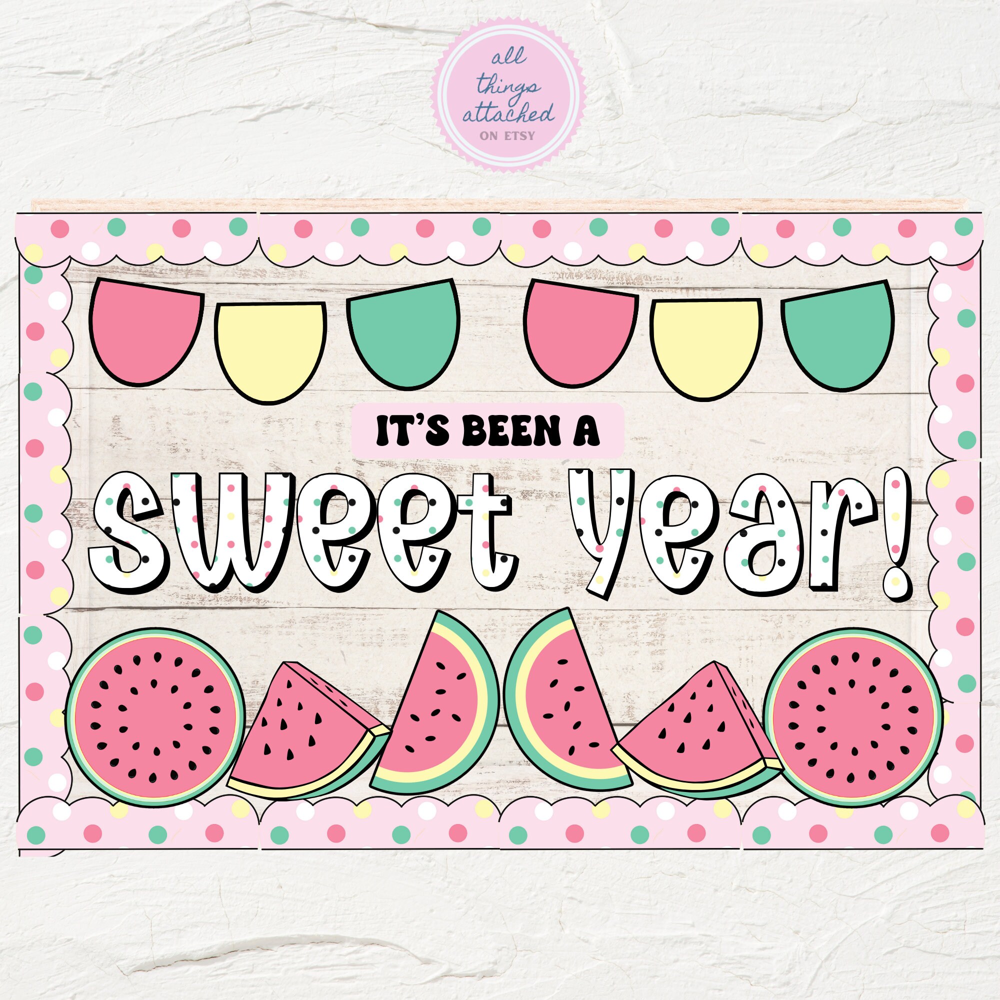 End of the Year Bulletin Board Kit | Printable May Bulletin Board ...