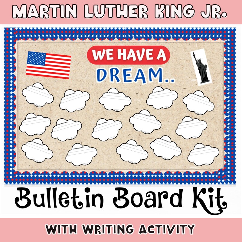 Martin Luther King Bulletin Board Ideas - Etsy