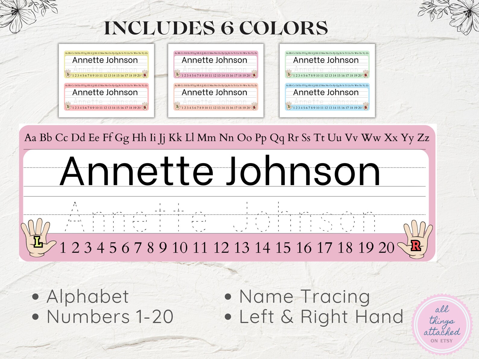 Student Desk Plates Template Editable Student Name Cards Student Desk ...