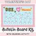 Valentine's Day Bulletin Board Set | Printable February Bulletin Board ...