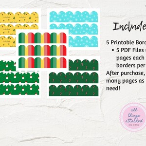 Christmas Bulletin Board | Printable Bulletin Board Borders | Winter ...