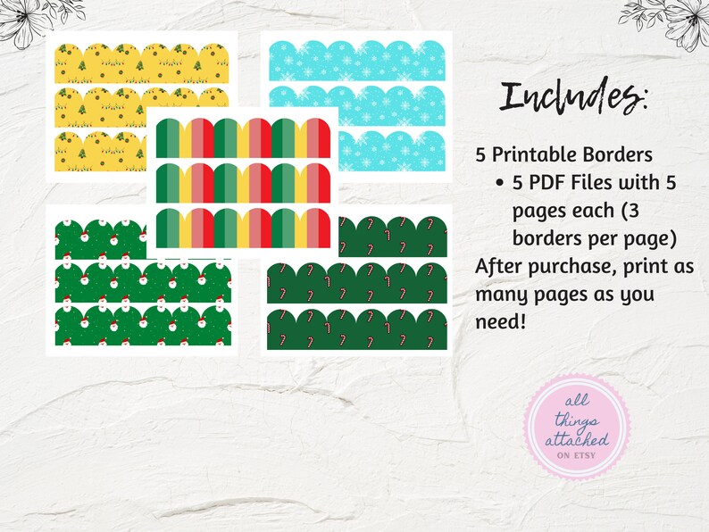 Christmas Bulletin Board | Printable Bulletin Board Borders | Winter ...