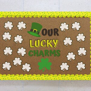 St. Patricks Themed Bulletin Board | Printable Bulletin Board Kit | Our ...