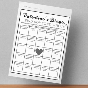 Valentine's Games | Printable Valentine's Bingo | Valentine's Day ...