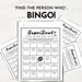 Superbowl Games | Printable Superbowl Party Bingo | Find the Guest Who ...