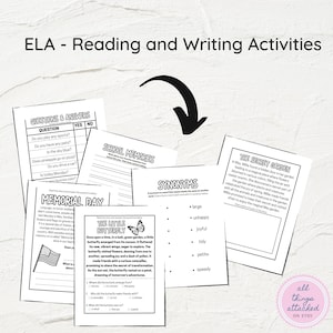 2nd 3rd 4th Grade Worksheets | Early Finishers Work Packet for May ...