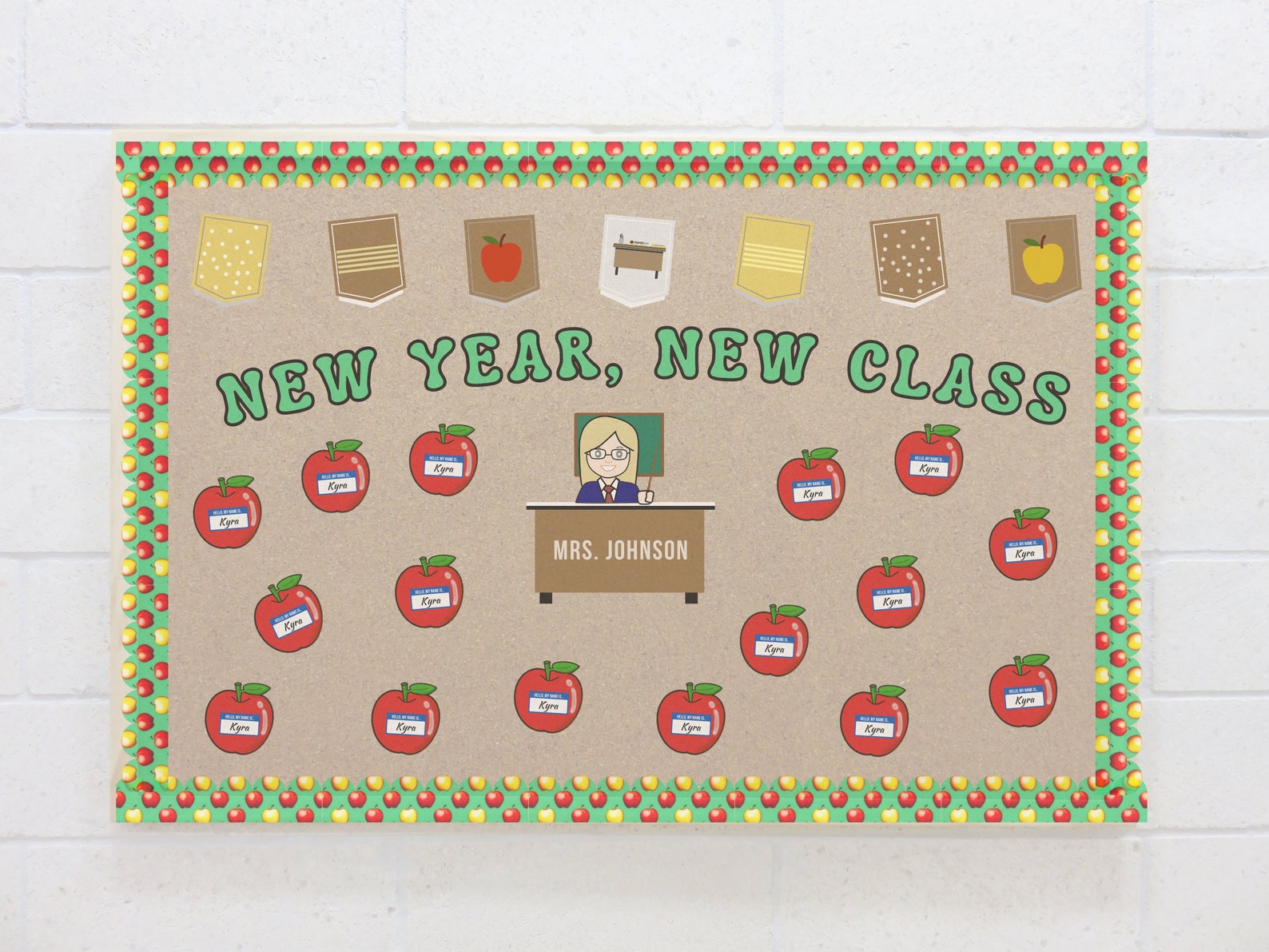 New Year New Class Bulletin Board Back to School Bulletin Board Idea ...