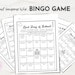 Last Day of School Games End of the Year BINGO Find Someone Who Bingo ...
