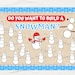 Winter Bulletin Board Kit Printable January Bulletin Board Set Build A ...
