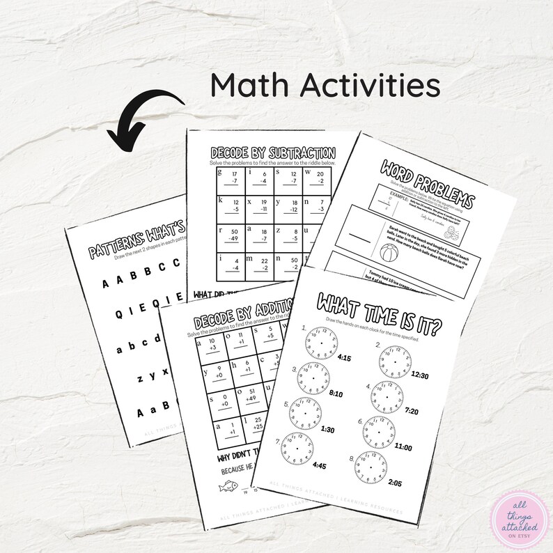 2nd 3rd 4th Grade Worksheets | Early Finishers Work Packet for June ...