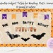 Halloween Themed Bulletin Board Set Printable October Board - Etsy