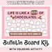 Valentine's Day Board | February Bulletin Board Kit Printable | Life is ...