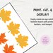 Fall Themed Bulletin Board Set | Printable Back to School Board Kit ...