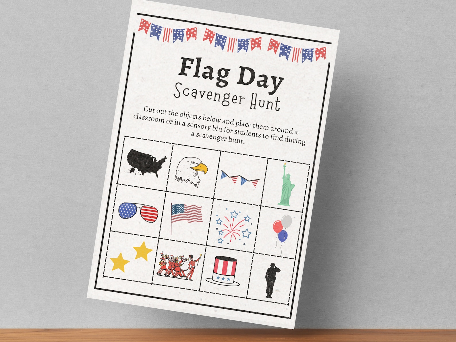 Flag Day | Printable Flag Day Activity for Kids | Flag Day Game for ...