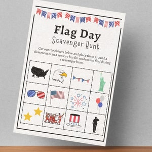 Flag Day | Printable Flag Day Activity for Kids | Flag Day Game for ...