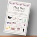 Flag Day | Printable Flag Day Activity for Kids | Flag Day Game for ...