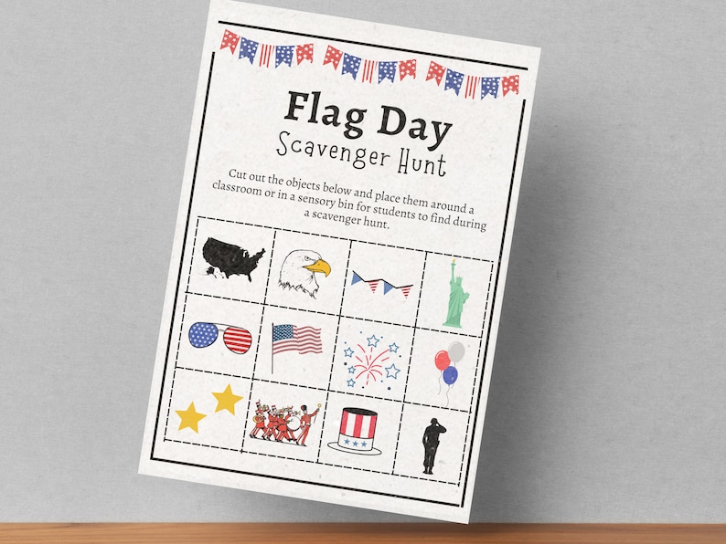 Flag Day | Printable Flag Day Activity for Kids | Flag Day Game for ...