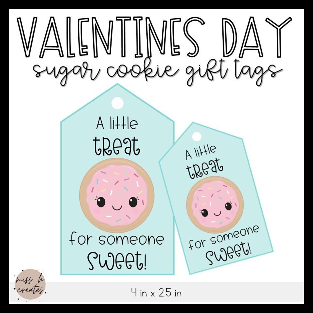 Valentine's Day Gift Tags for Students or Kids - Etsy