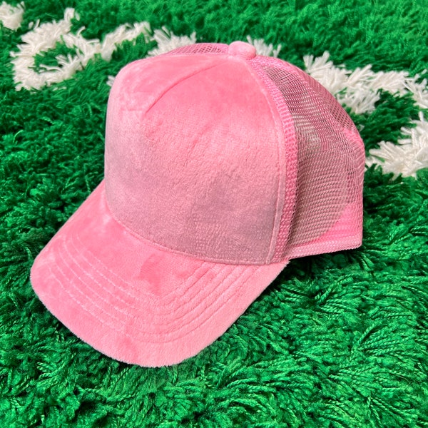 Pink Trucker Hats - Etsy