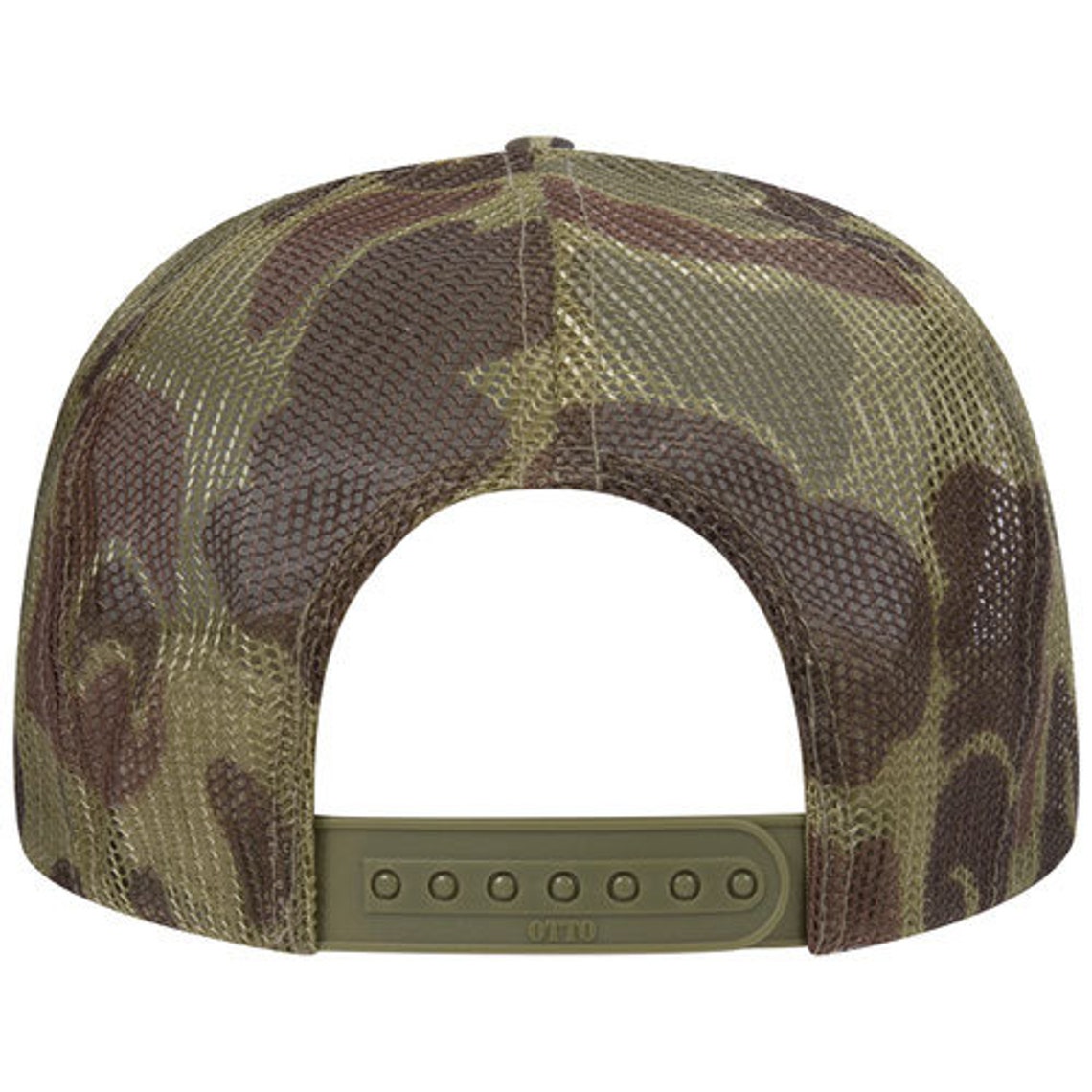 SAGE GREEN CAMO Otto Trucker Hats High Profile in All Colors / Trucker ...