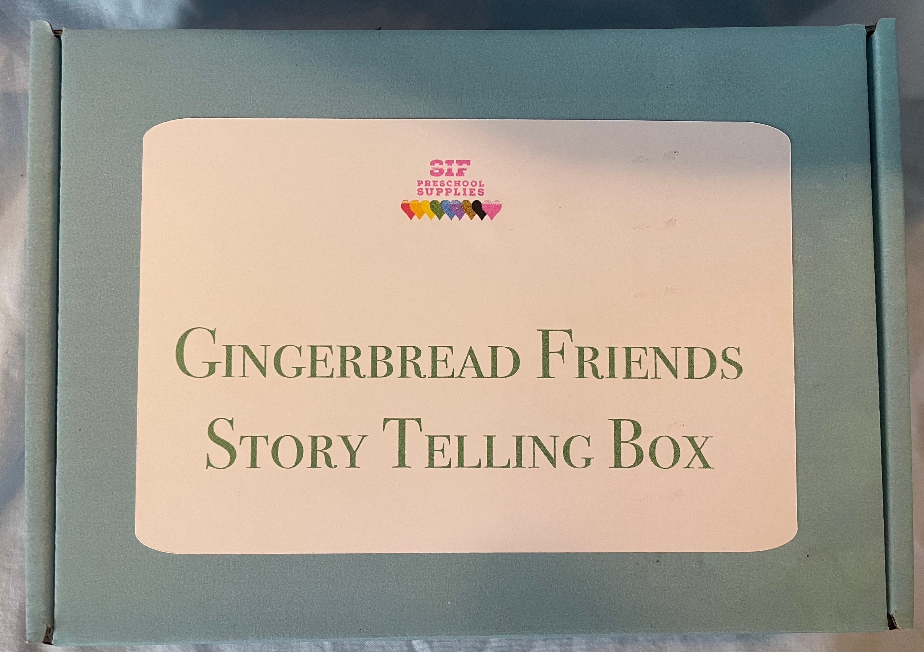 Gingerbread Friends Story Telling Box - Etsy