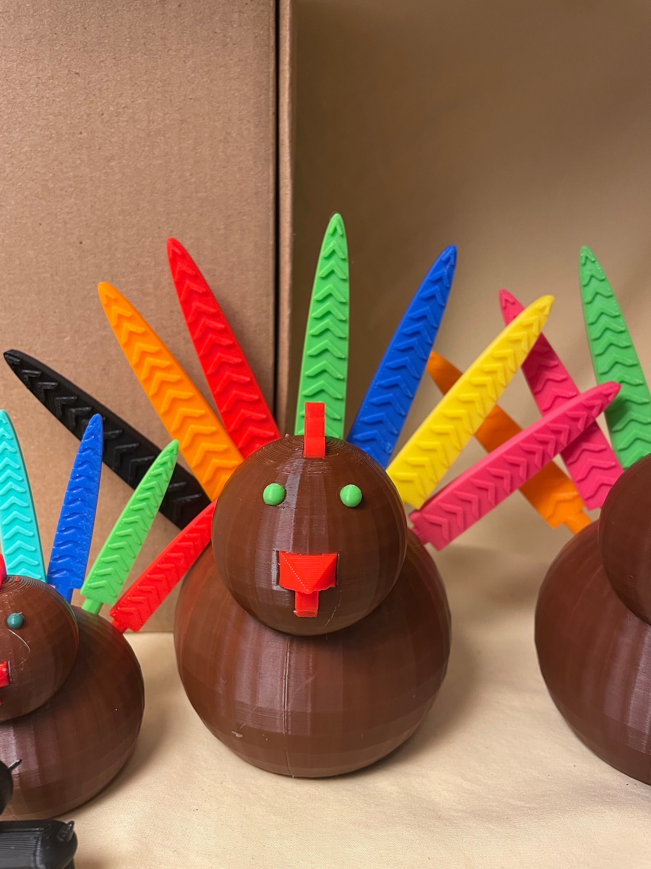 Terrific Turkeys Roll a Feather Game - Etsy