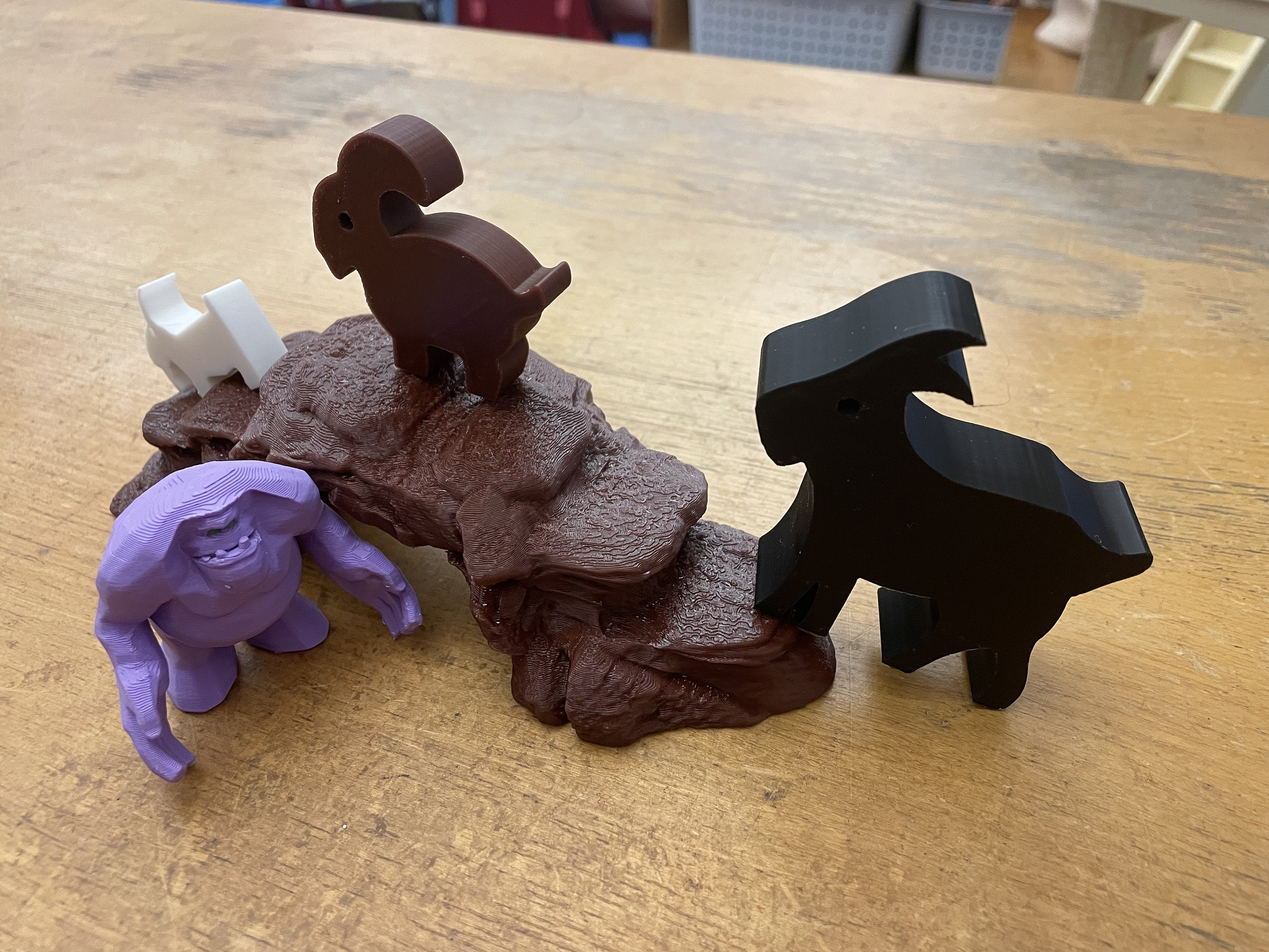 The Three Billy Goats Gruff Story Telling Box - Etsy