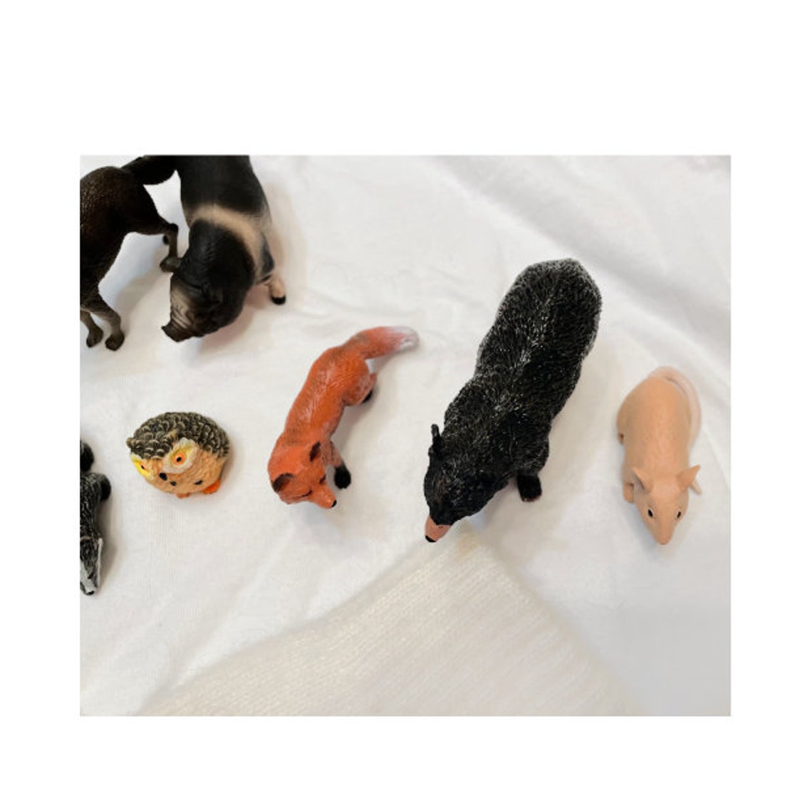 The Mitten Story Telling Box With Animals From Brett and - Etsy