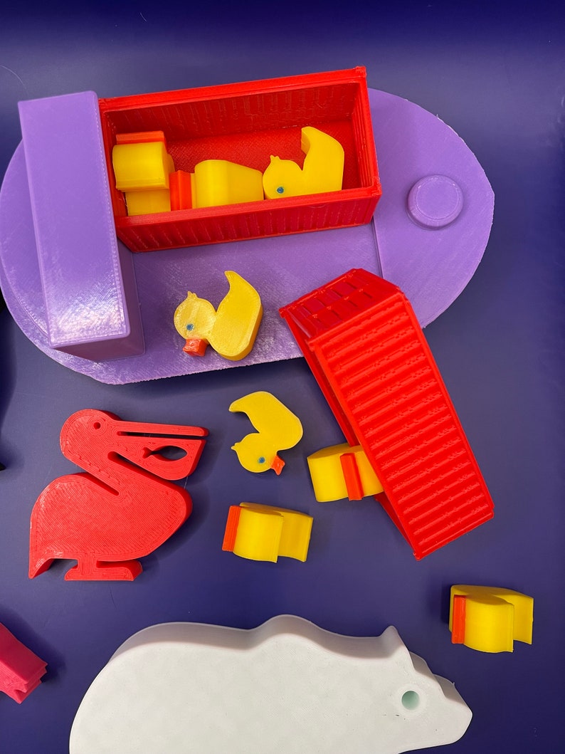 10 Little Rubber Ducks (by Eric Carle) Story Telling Box - Etsy