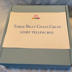 The Three Billy Goats Gruff Story Telling Box - Etsy