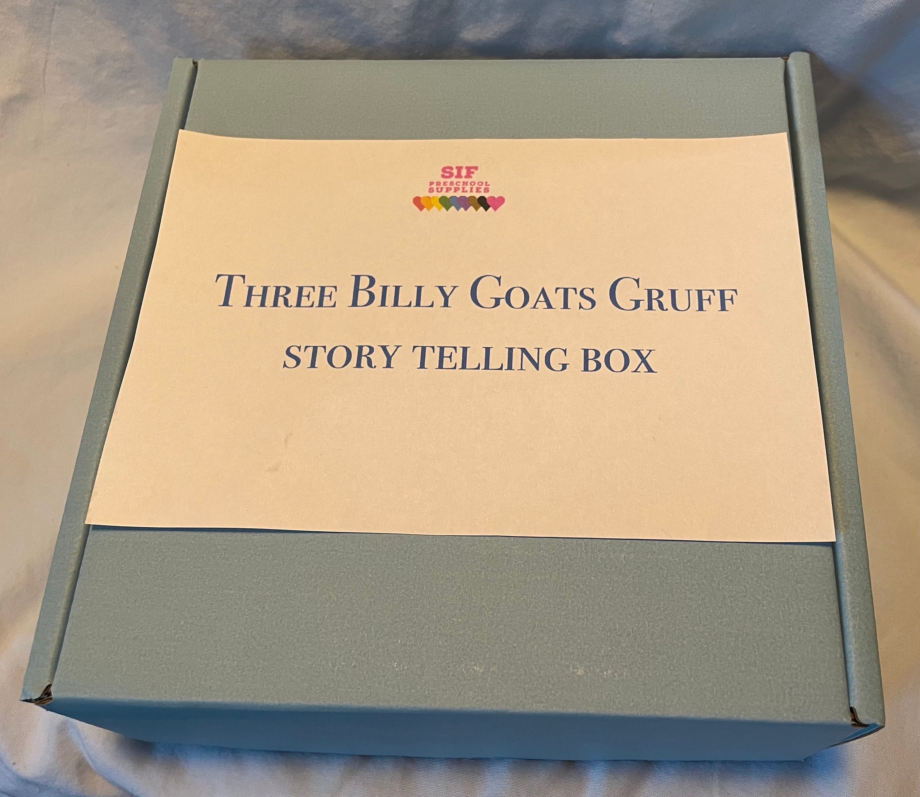 The Three Billy Goats Gruff Story Telling Box - Etsy