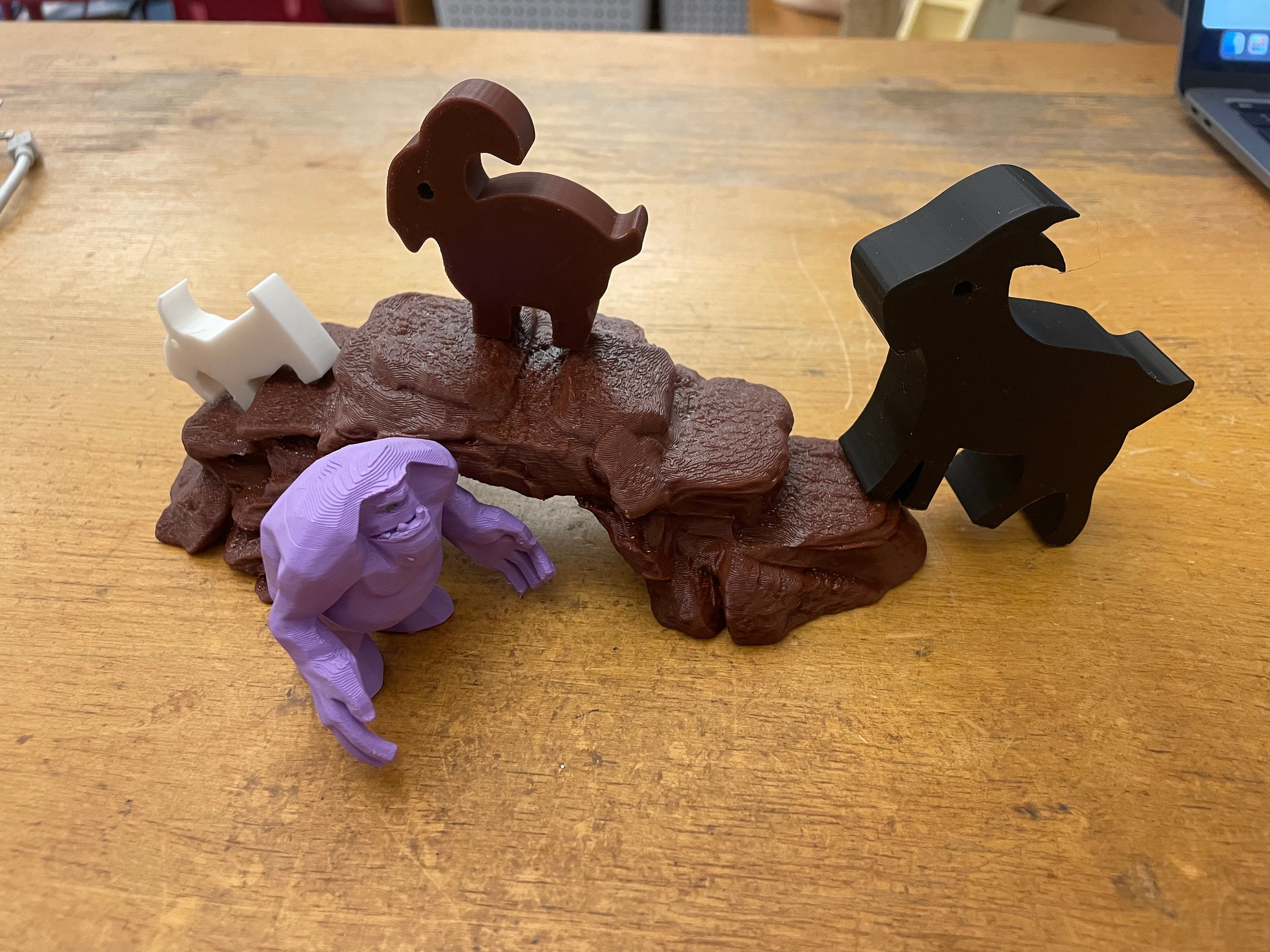 The Three Billy Goats Gruff Story Telling Box - Etsy