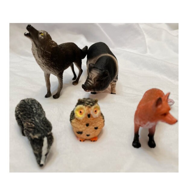 The Mitten Story Telling Box With Animals From Brett and - Etsy