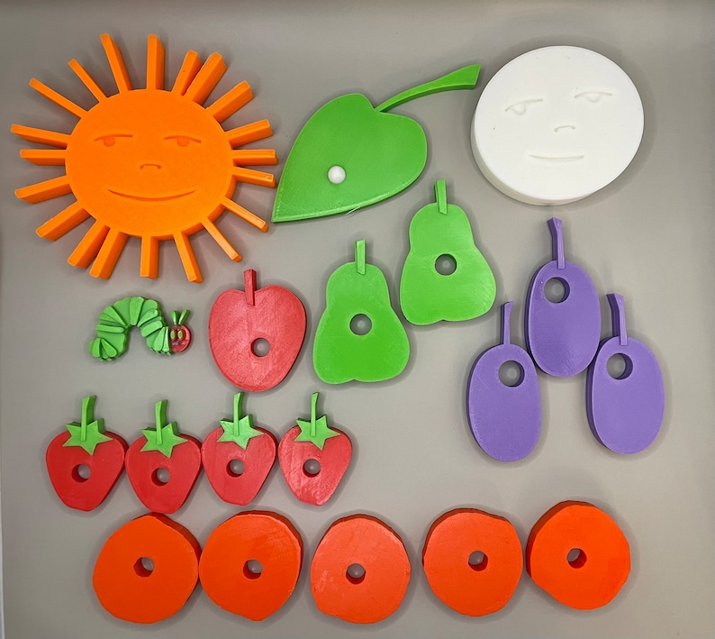 The Very Hungry Caterpillar by Eric Carle Story Telling Box or Story ...