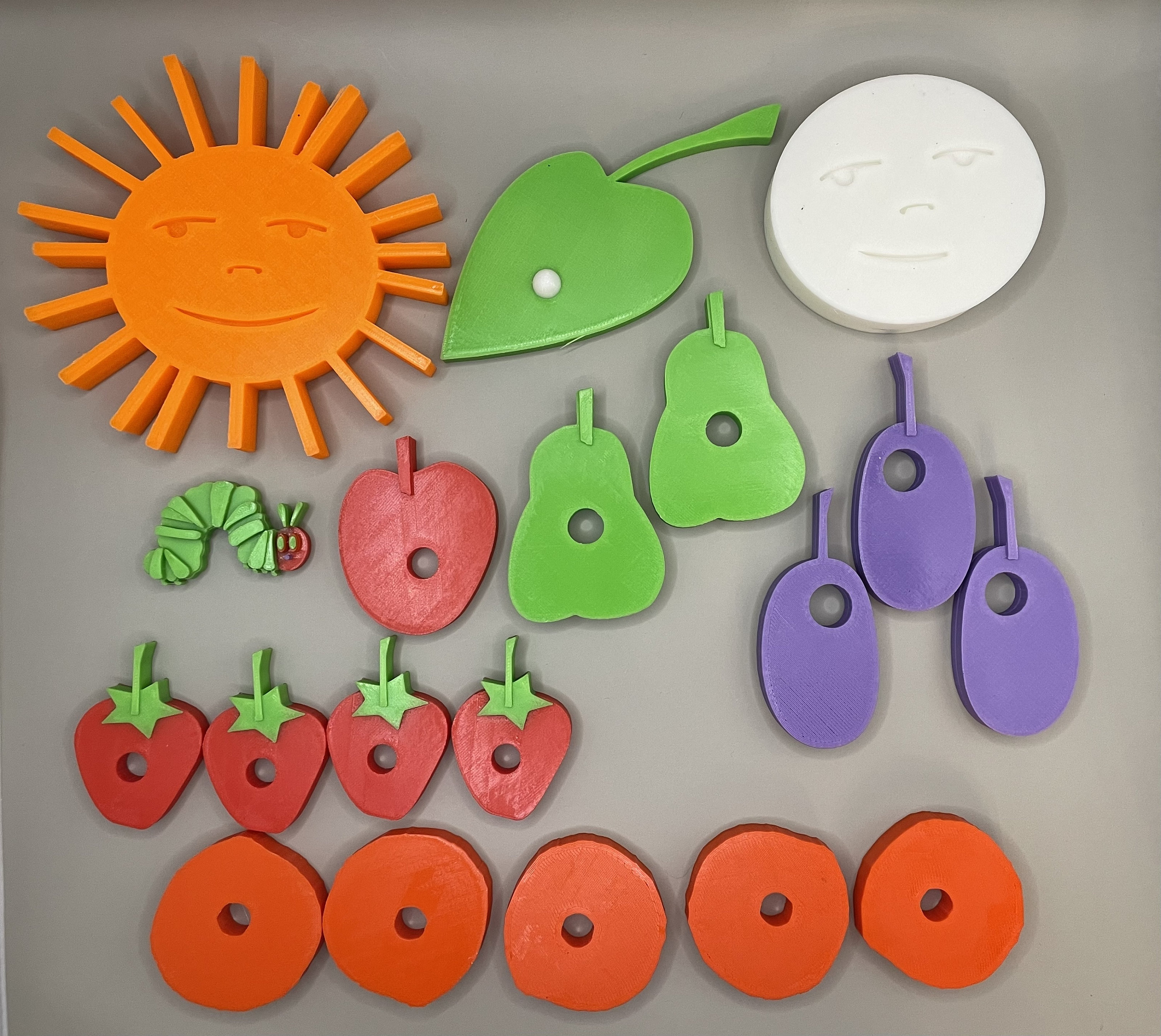 The Very Hungry Caterpillar by Eric Carle Story Telling Box or Story ...