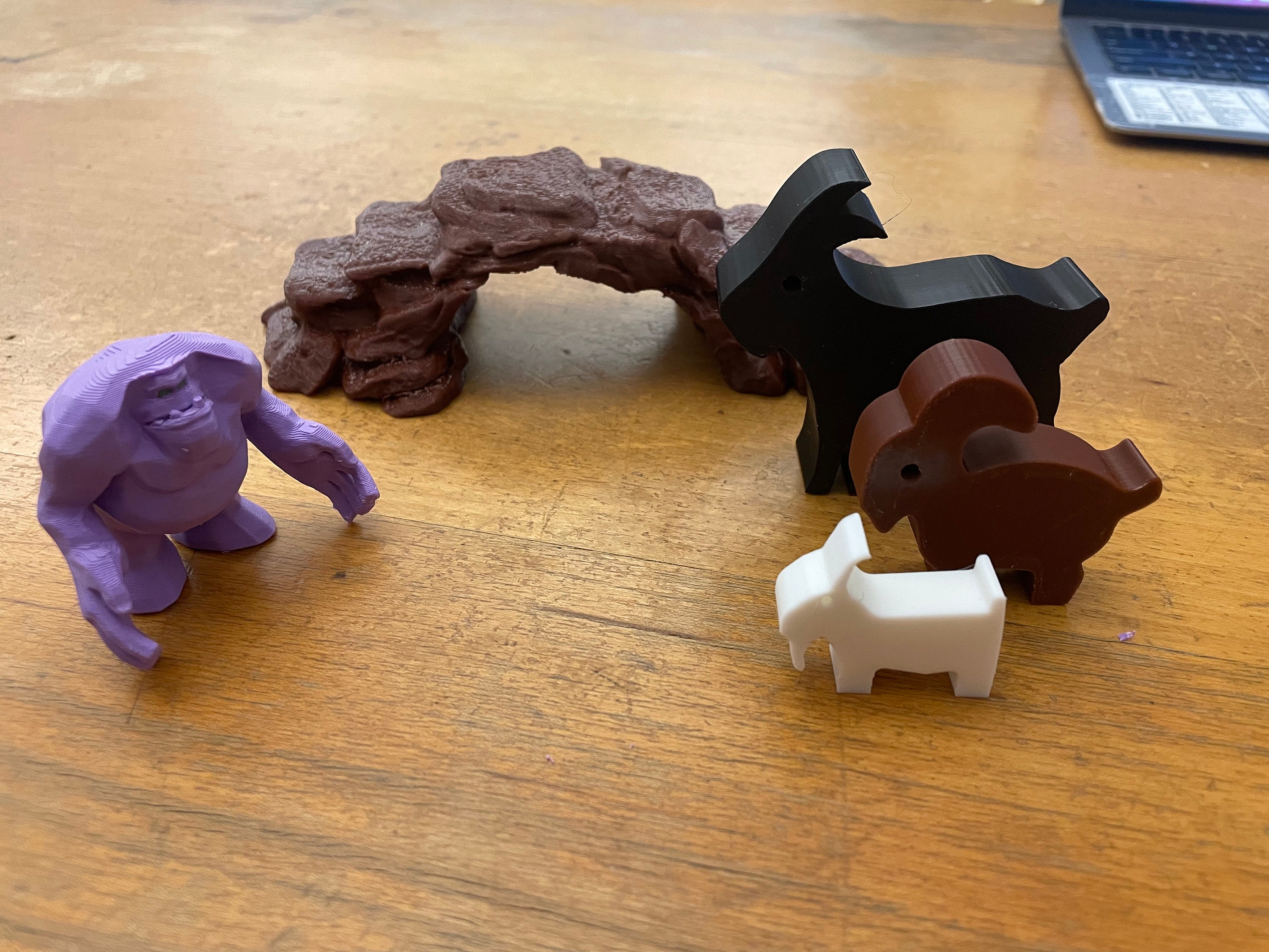 The Three Billy Goats Gruff Story Telling Box - Etsy