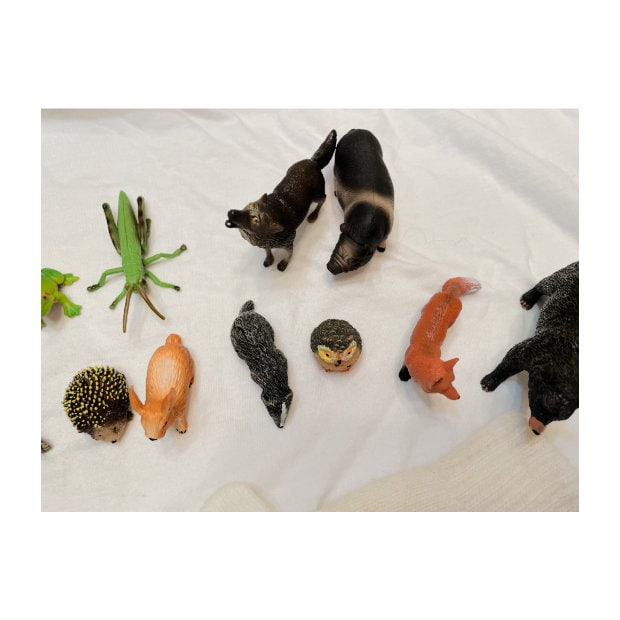 The Mitten Story Telling Box With Animals From Brett and - Etsy