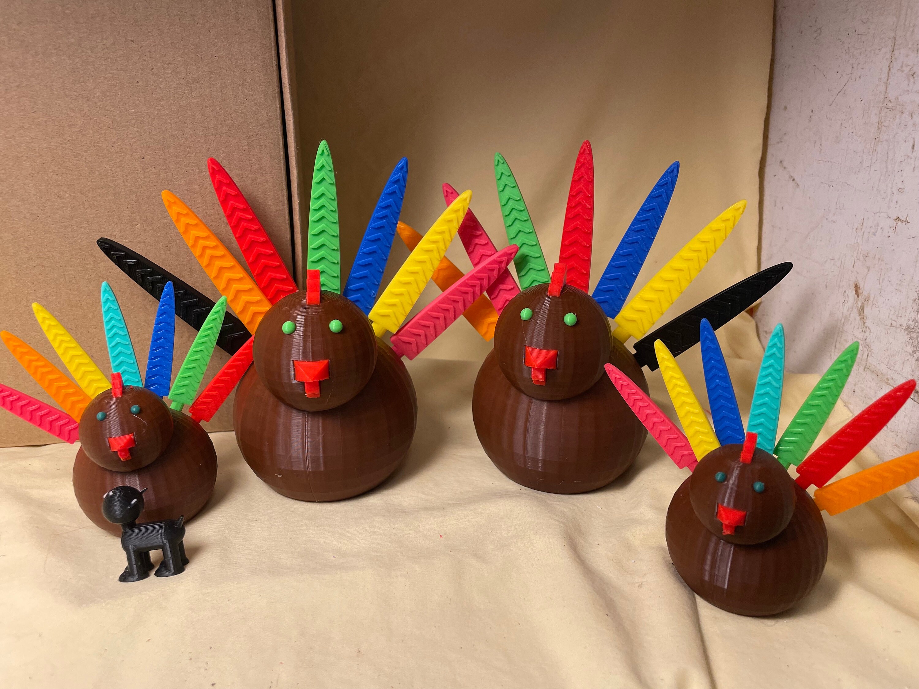 Terrific Turkeys Roll a Feather Game - Etsy