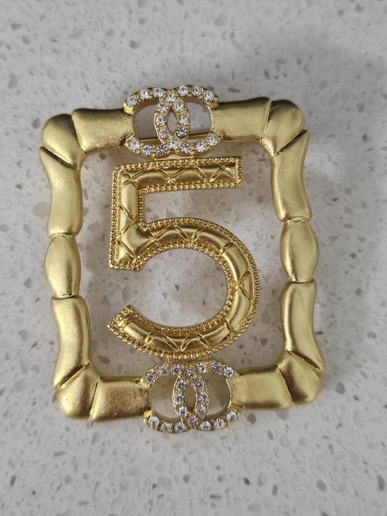 Vintage Chanel Brooch - Etsy