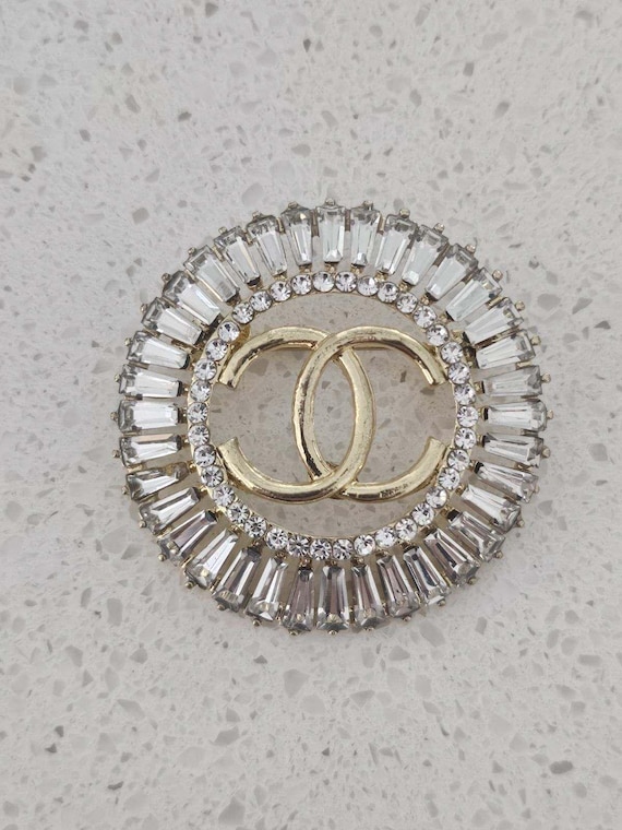 Vintage Chanel Brooch - Gem