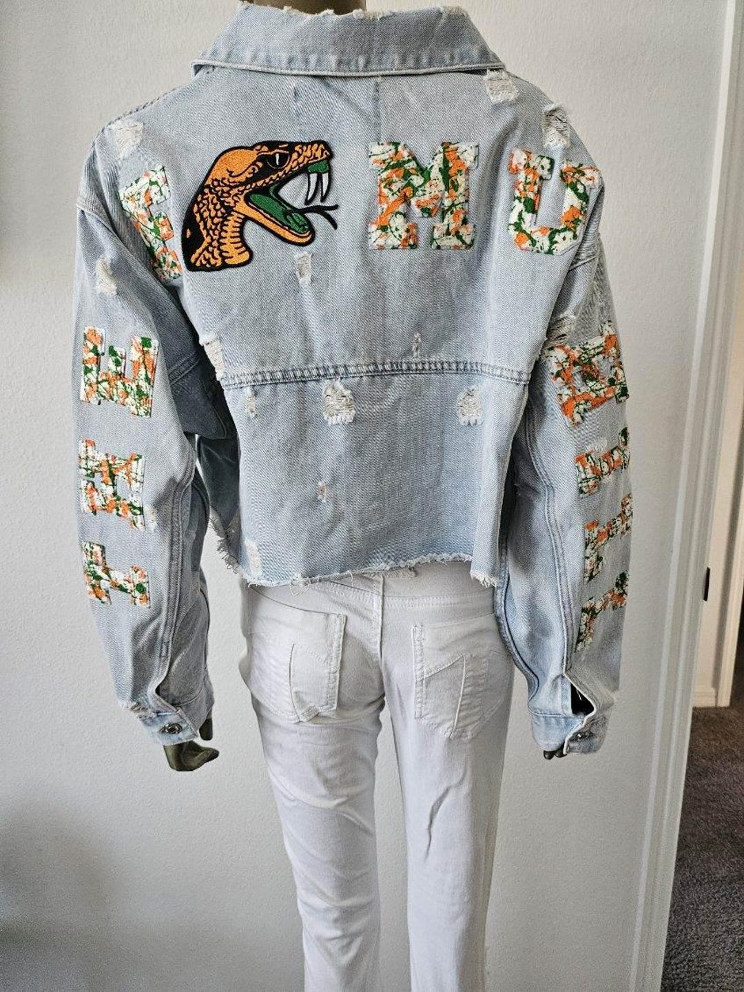 FAMU Jean Jacket - Etsy