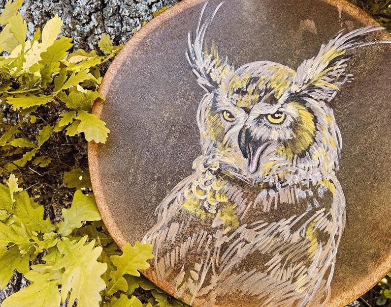 Shaman Drum Shamanic Toll Hand Drum - Etsy