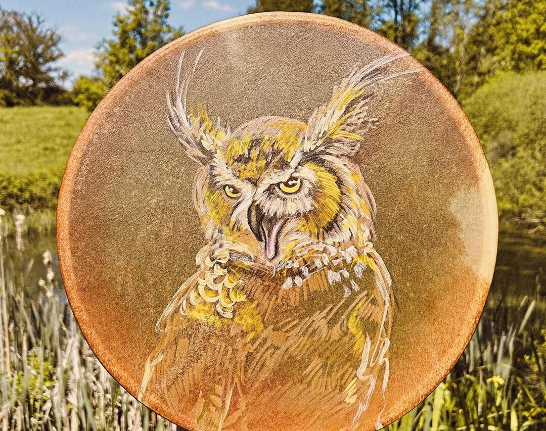 Shaman Drum Shamanic Toll Hand Drum - Etsy