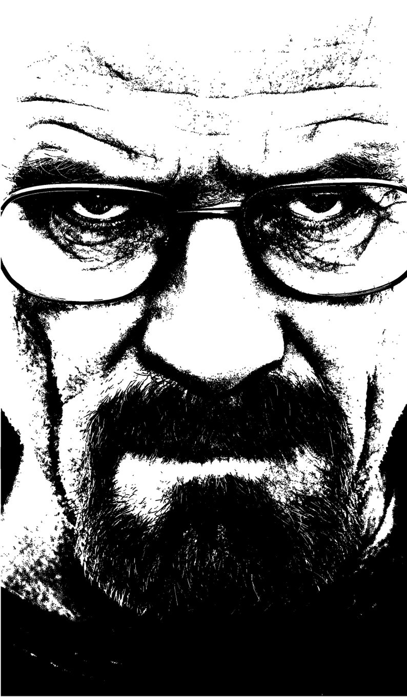 Walter White Svg, Breaking Bad Svg, Heisenberg - Etsy Australia