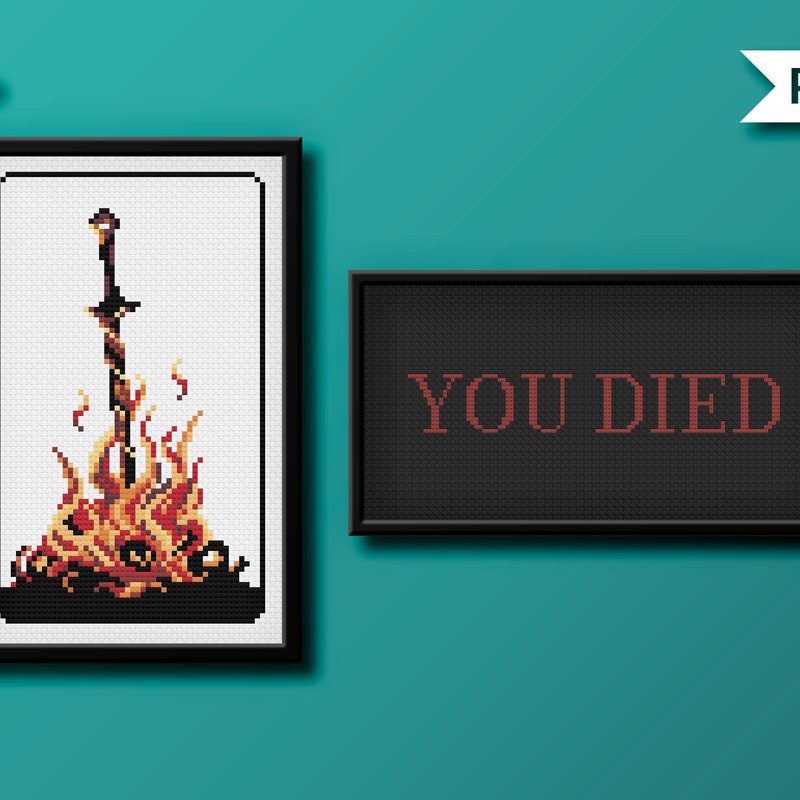 You Died Screen - Etsy