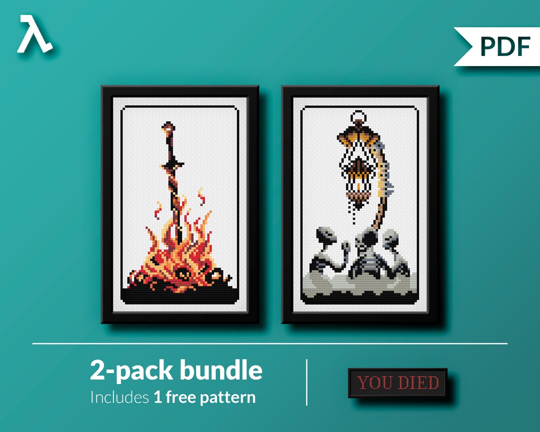 Dark Souls - Bloodborne - Bonfire - Lamp - Bundle - Save Point ...